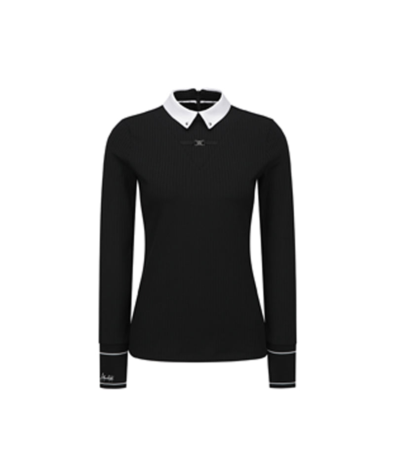 Women's Collar Combination L/TS - Black – Anew Golf USA