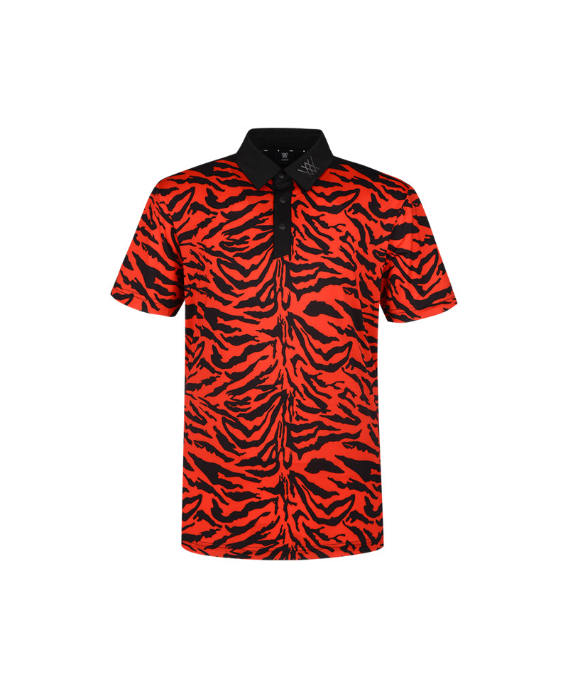 Men's Polo Tiger DTP S/TS - Red – Anew Golf USA