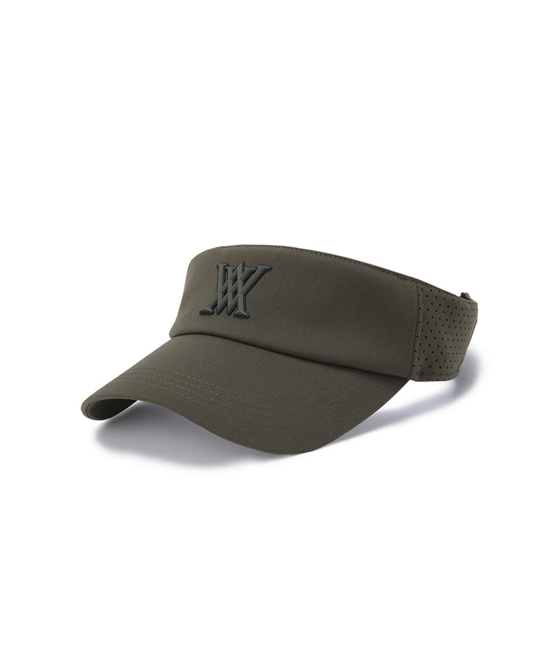 Men's Two-Tone Logo Visor - Khaki – Anew Golf USA