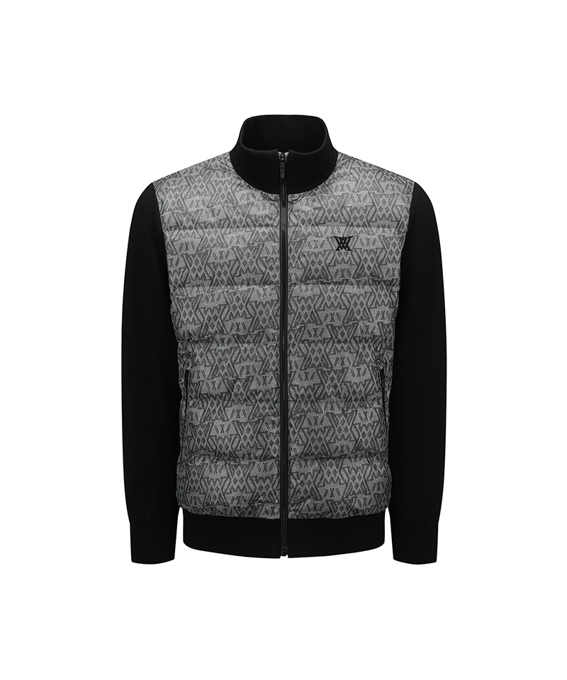 Men's WI Big Logo Hybrid Down Jacket - Grey – Anew Golf USA