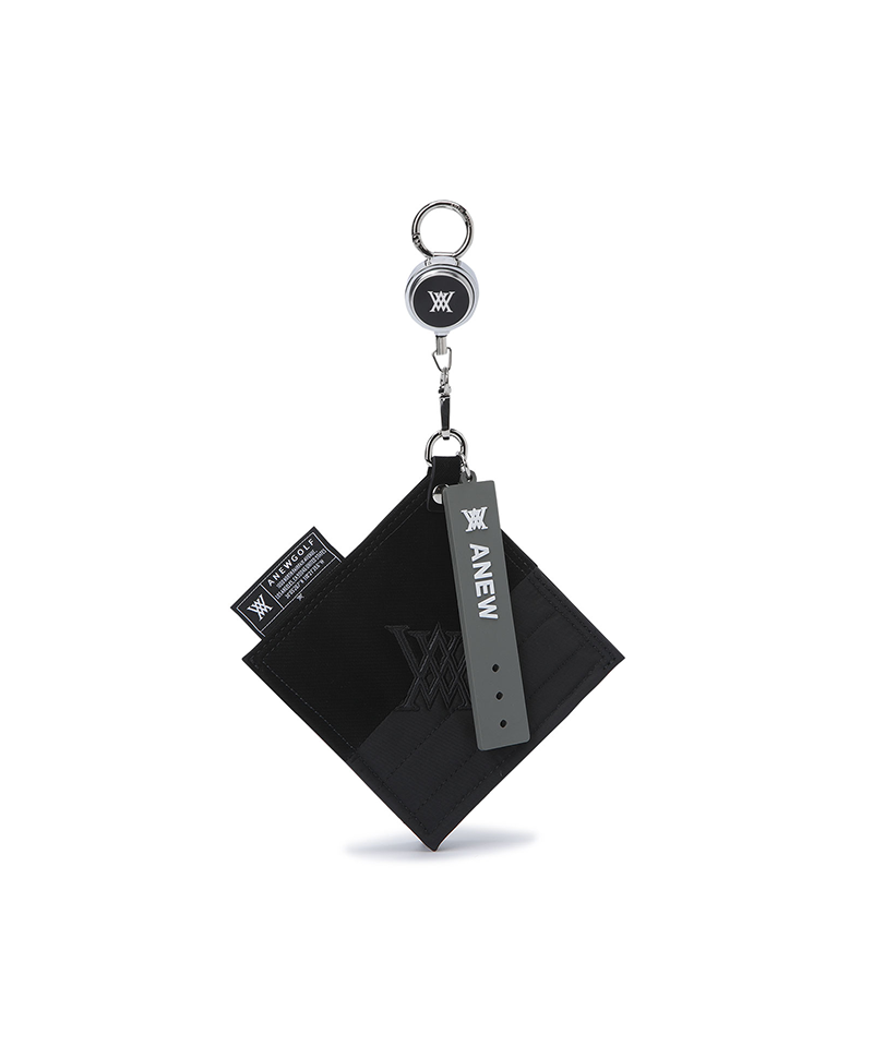 Uni Tee Holder Reel Towel - Black – Anew Golf USA