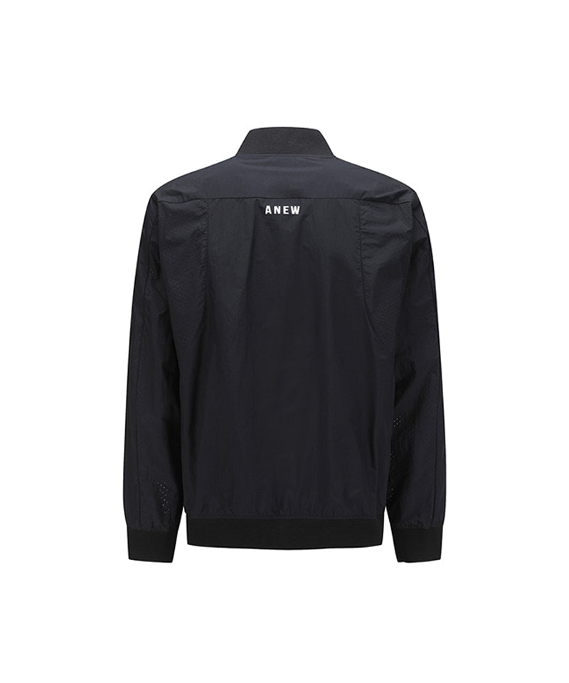 Men's Back Ventilation Jacket - Black – Anew Golf USA