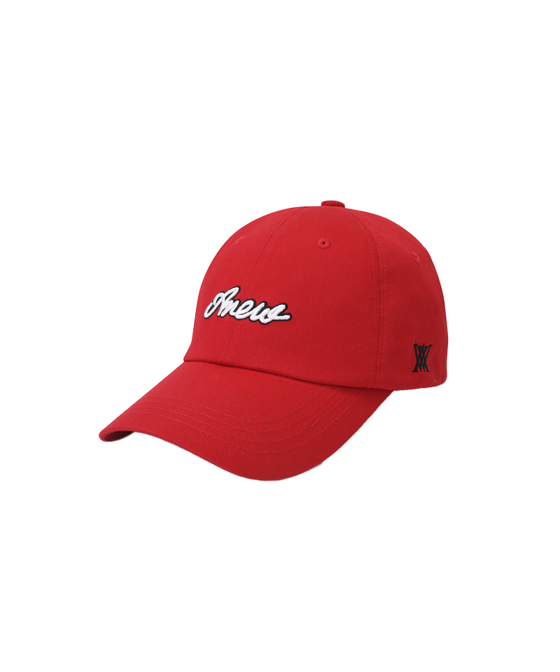 Men's Volume Wording Ball Cap - Red – Anew Golf USA